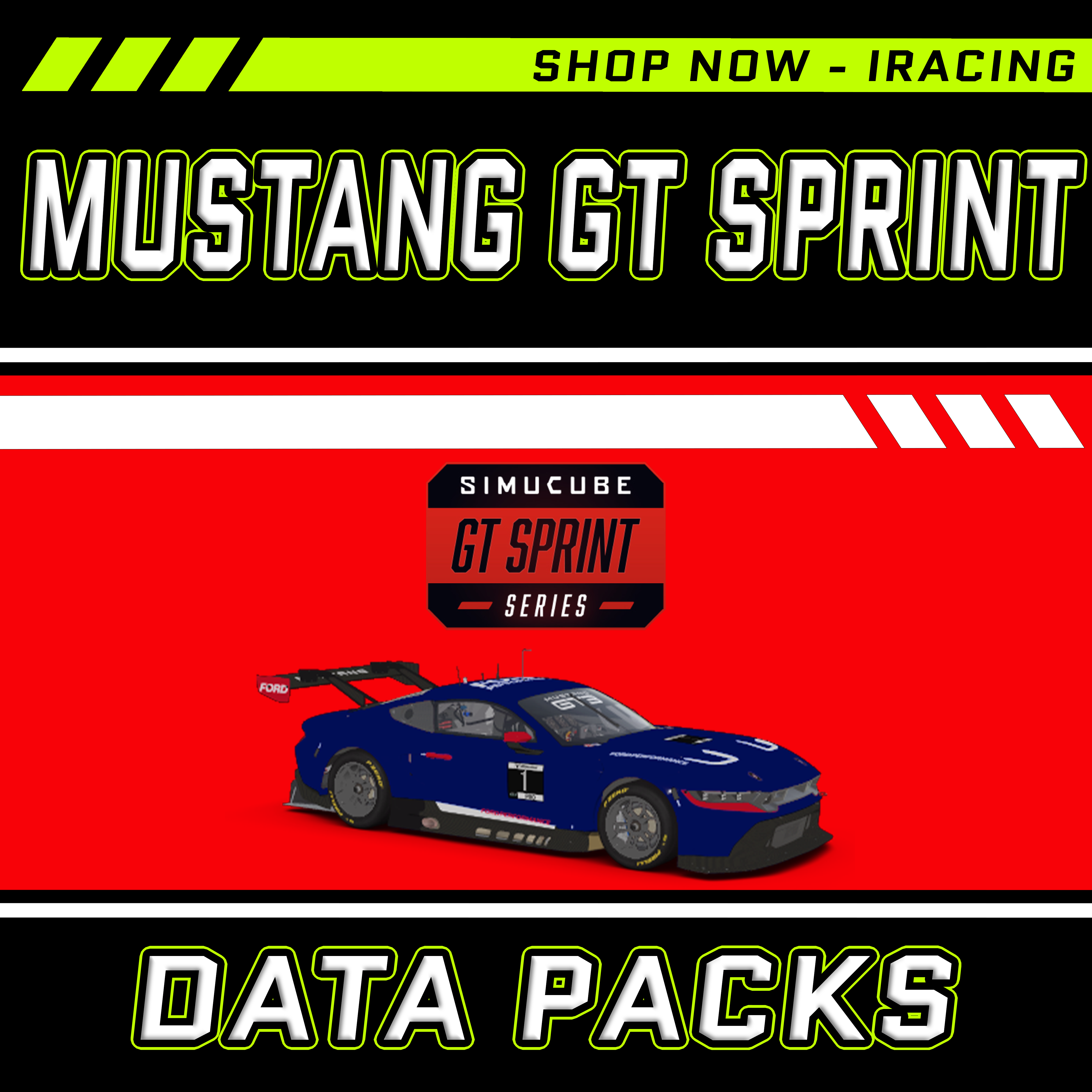 GT Ford Mustang GT3 – RYCO Performance / iRacing Setup Shop