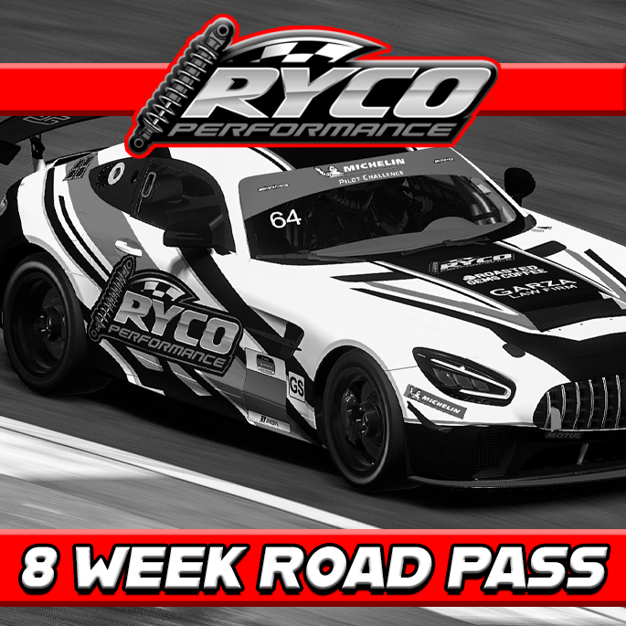 8 Week Road Subscription – RYCO Performance / iRacing Setup Shop