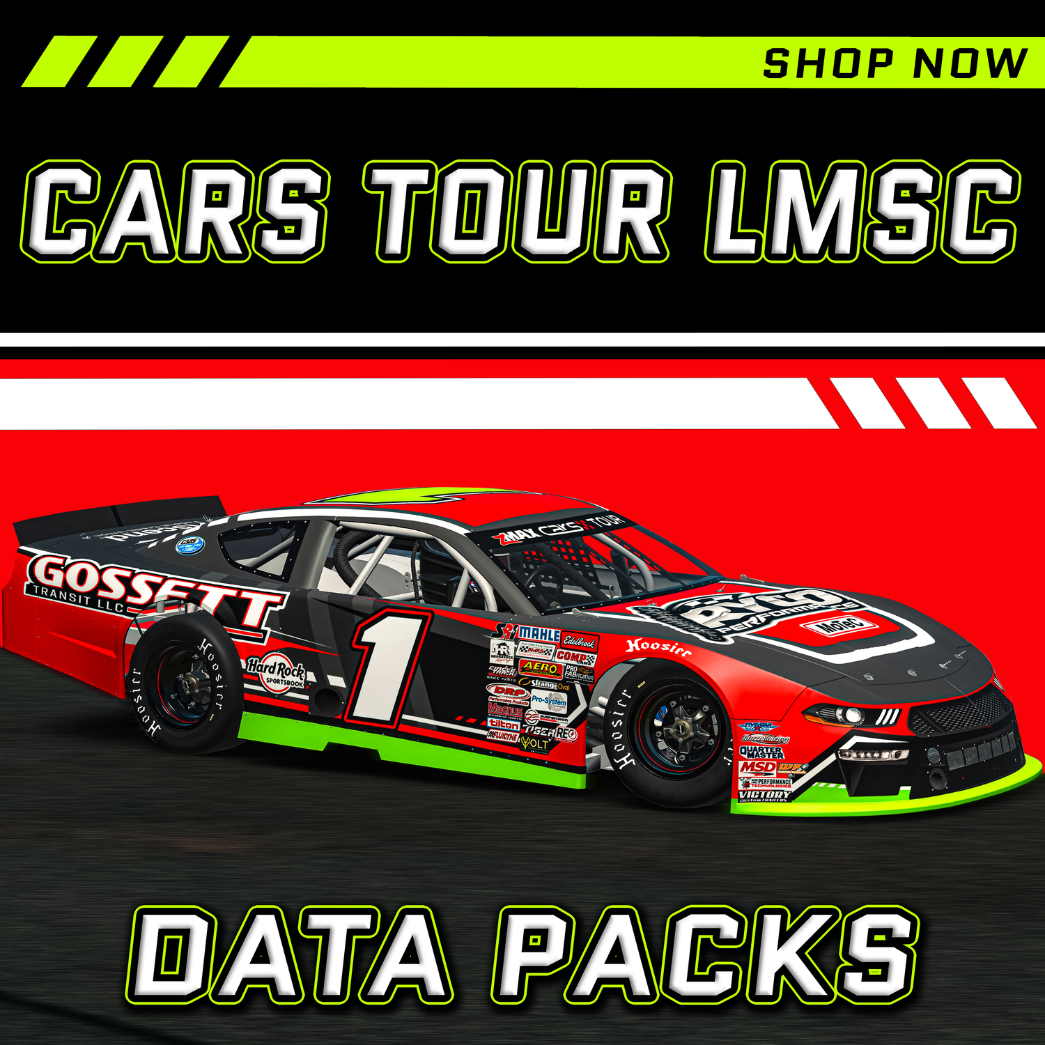 Short Track Data Packs – RYCO Performance / iRacing Setup Shop