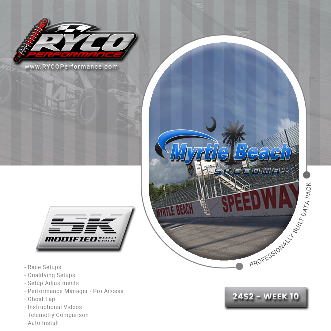 SK Modifieds Season 2 Data Packs – RYCO Performance / iRacing Setup Shop
