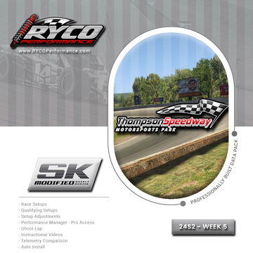 SK Modifieds Season 2 Data Packs – RYCO Performance / iRacing Setup Shop