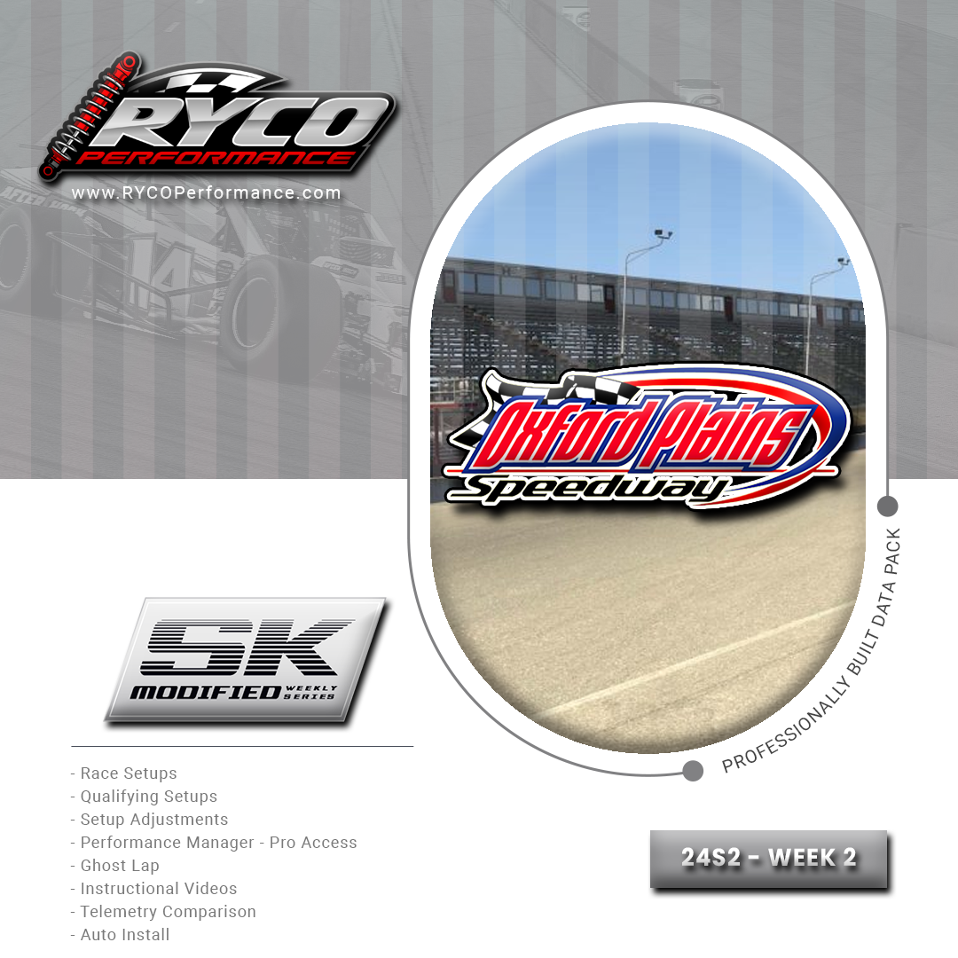 Season 2 2024 - SK Modified - Oxford – RYCO Performance / iRacing Setup ...