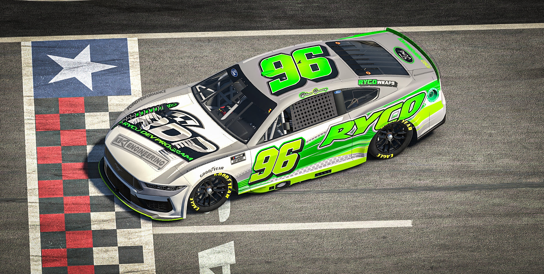 Custom eNASCAR Paint – RYCO Performance / iRacing Setup Shop